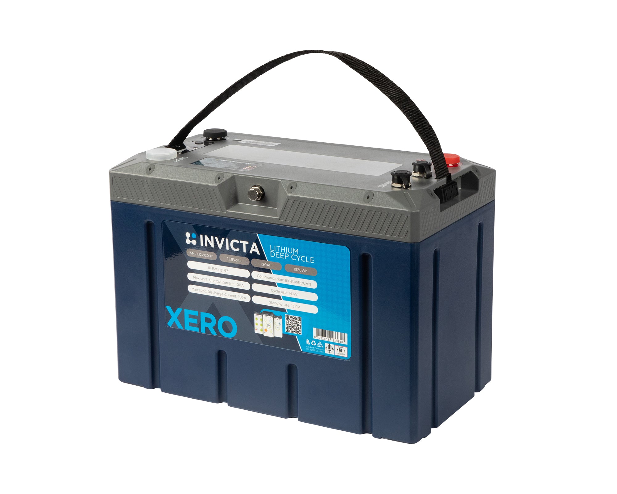 120Ah 12V Lithium Battery | Bluetooth & CAN Bus Connectivity – IRONMAN 4X4 Australia