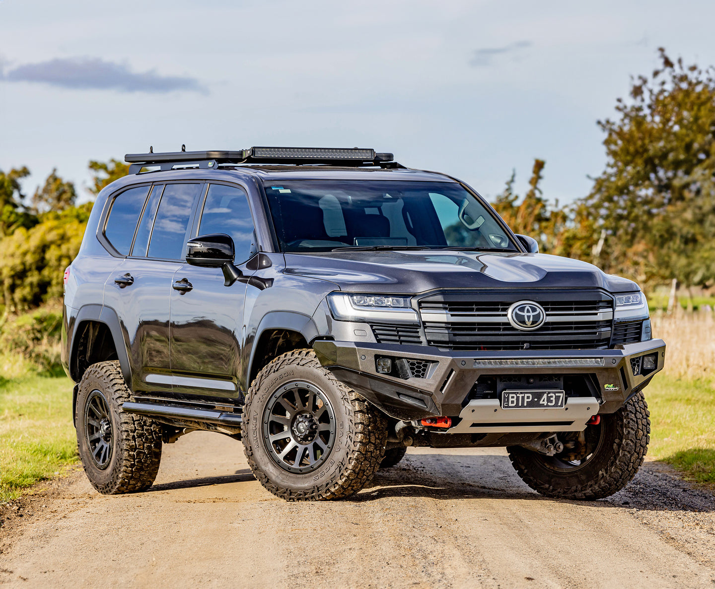 Steel 4x4 Premium Side Steps for Toyota LandCruiser 300 Series 2022 ...