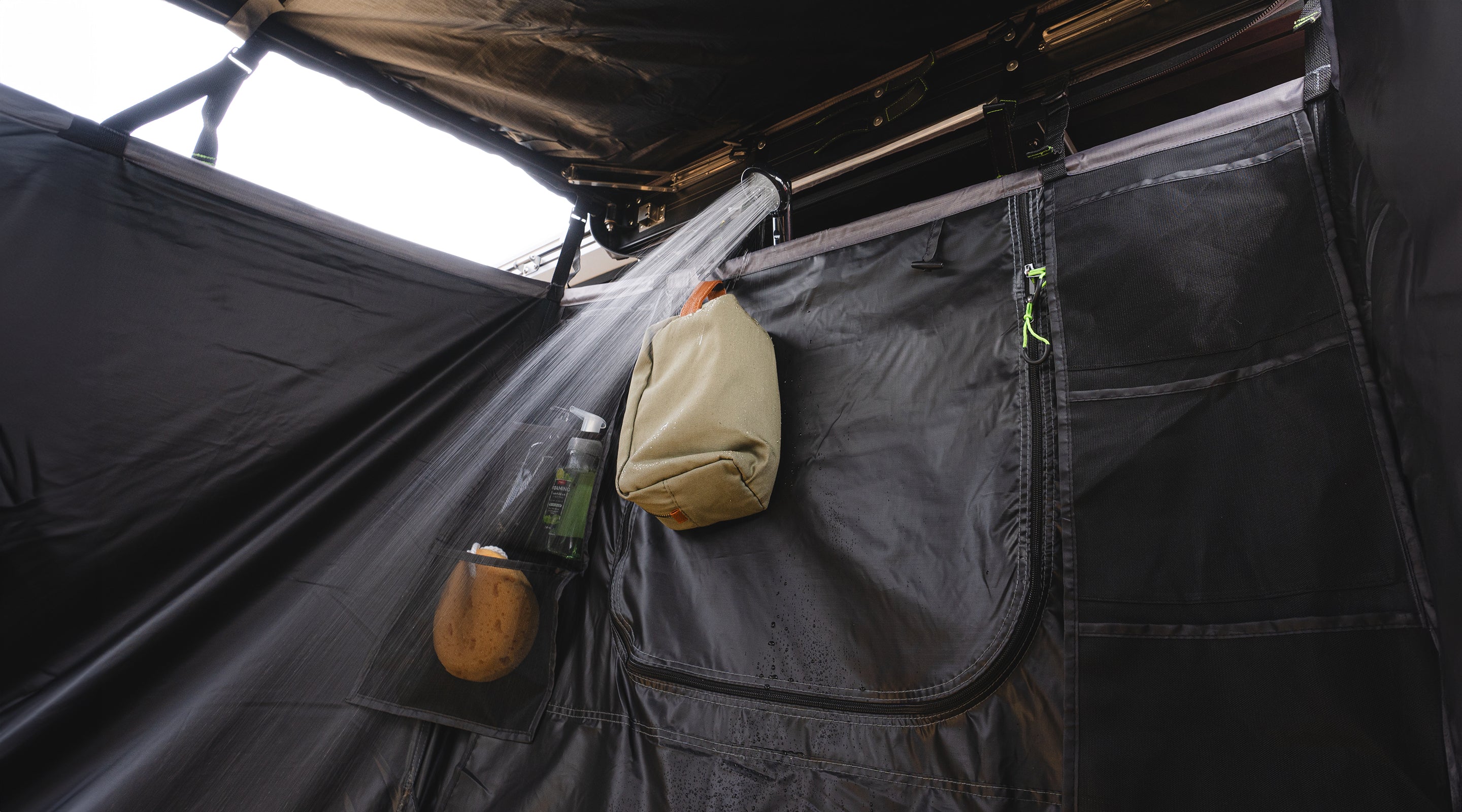 4x4 Ensuites & Shower Tent Awnings – IRONMAN 4X4 Australia