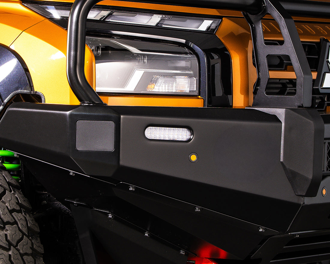 Commercial Bull Bar for Mitsubishi MV Triton – IRONMAN 4X4 Australia