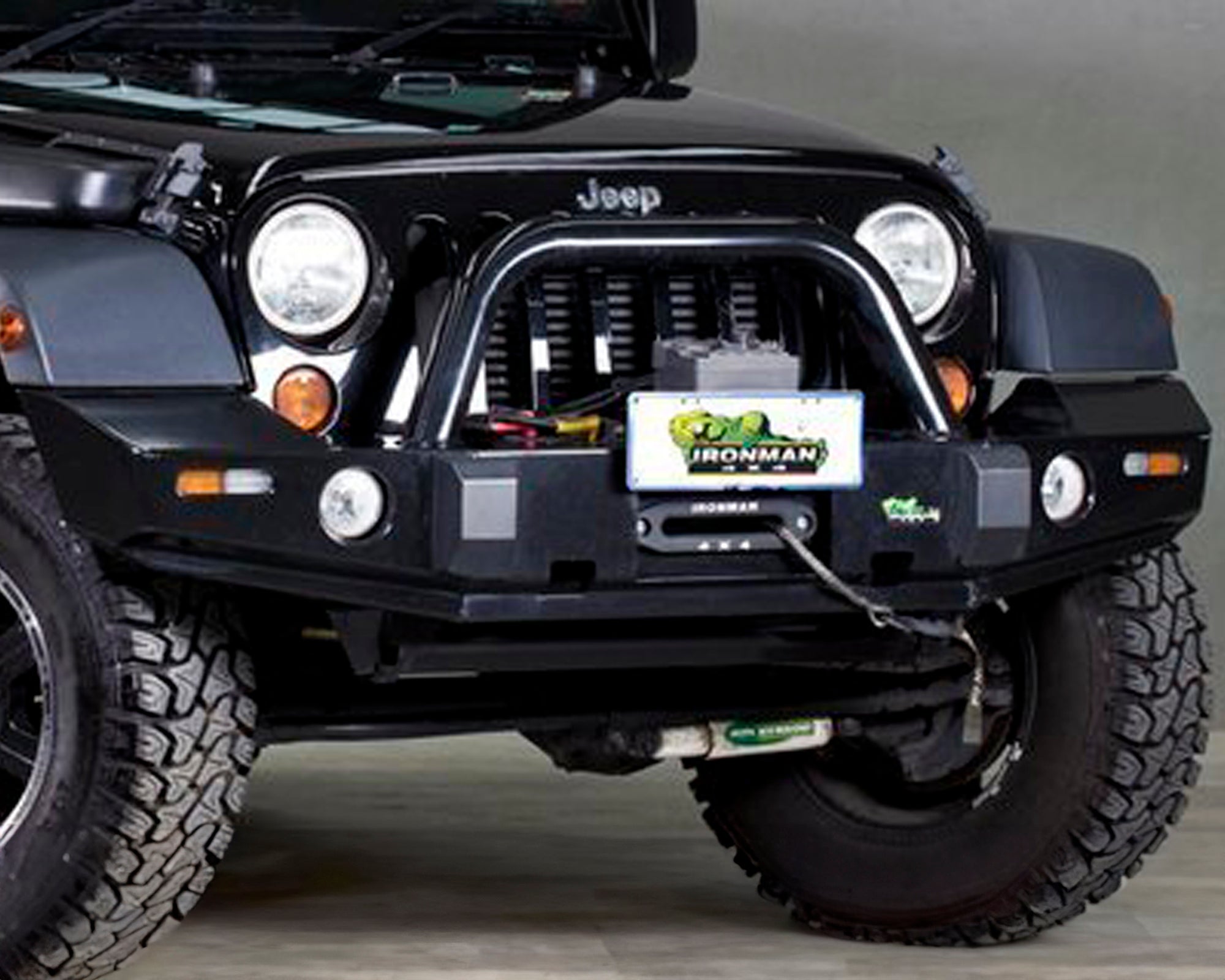 Jeep Bull Bars For Sale , Bull Bar Add-On for Stock Steel Bumper, Jeep ...