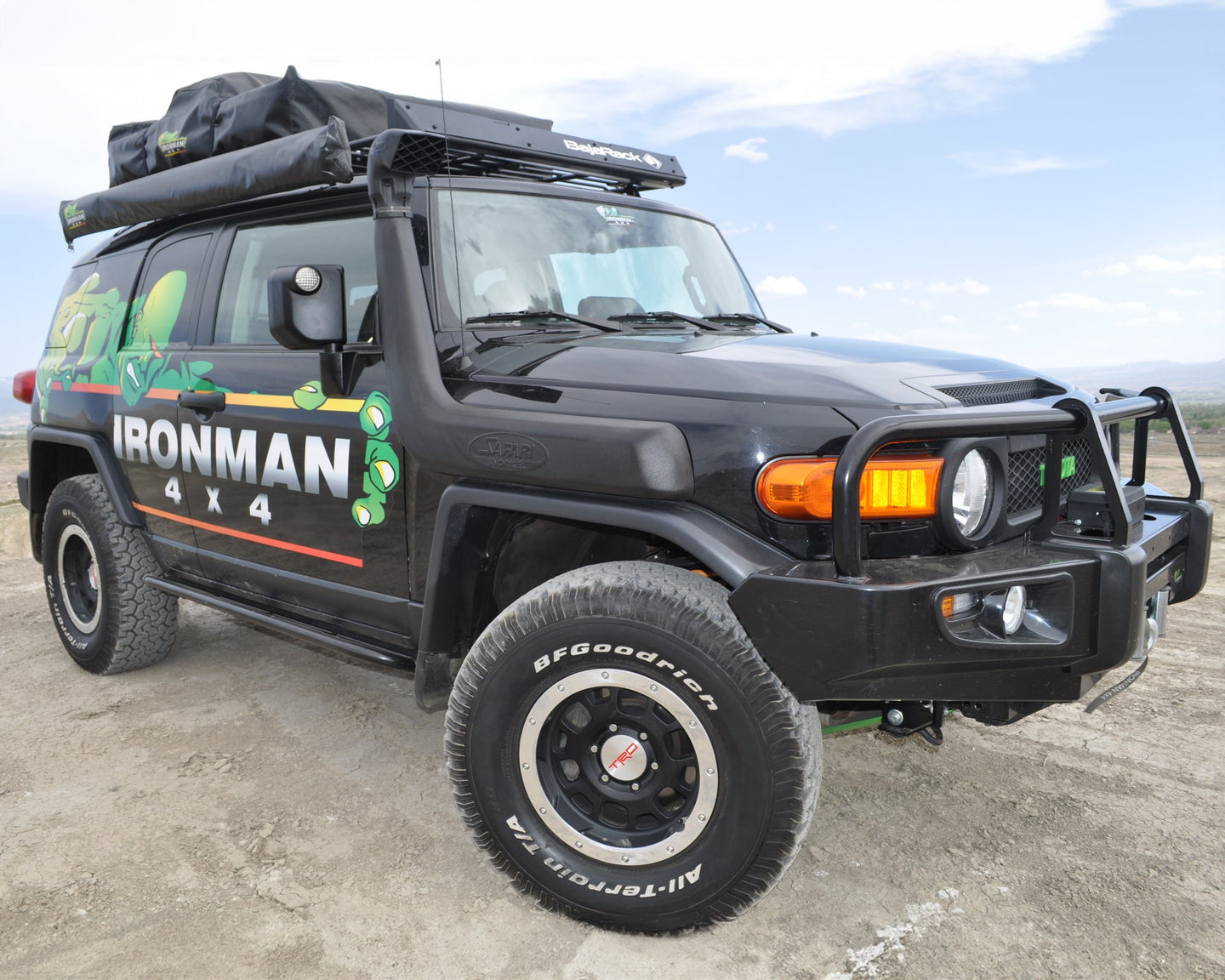 Deluxe Bull Bar for Toyota FJ Cruiser – IRONMAN 4X4 Australia
