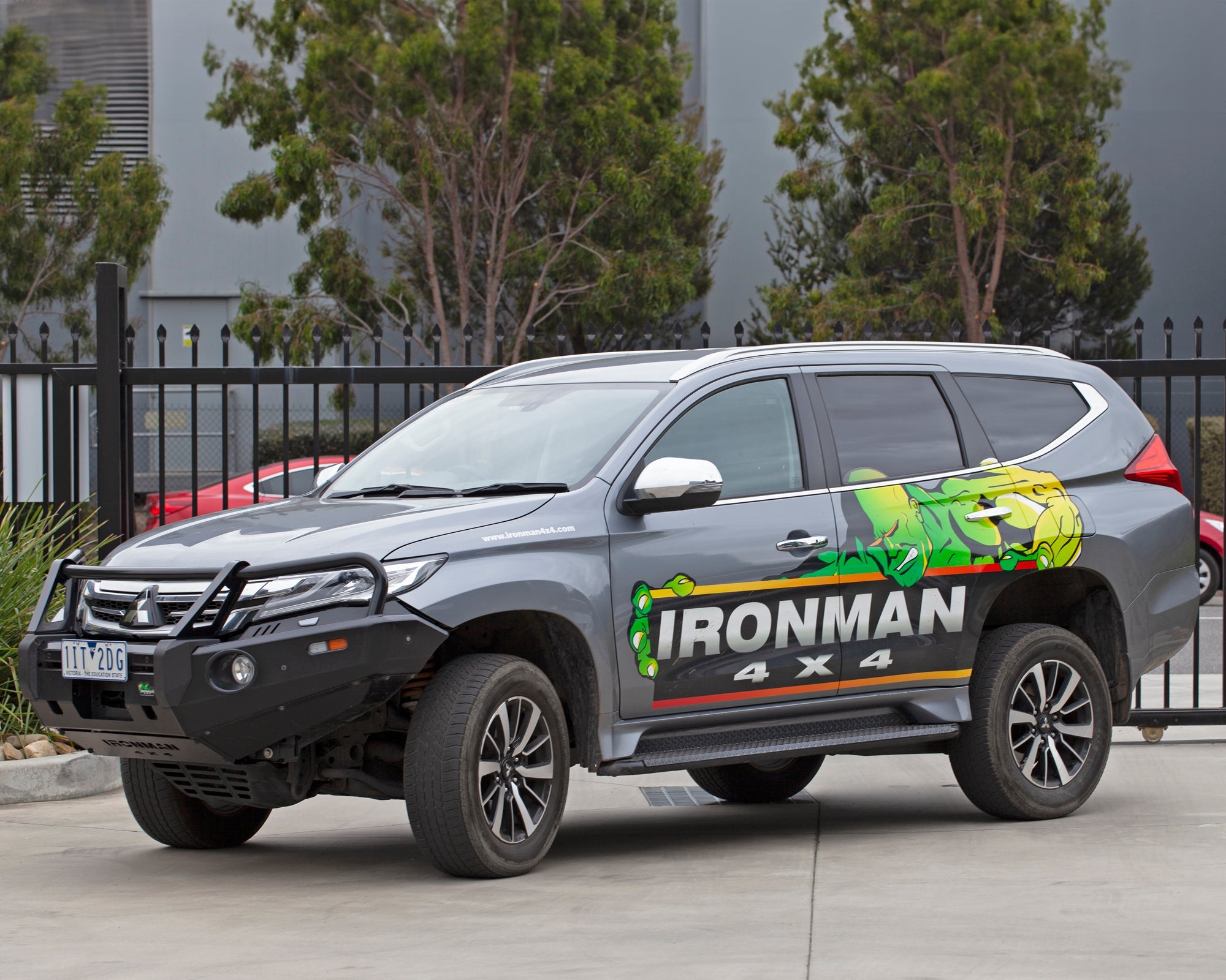 Ironman pajero bullbar store