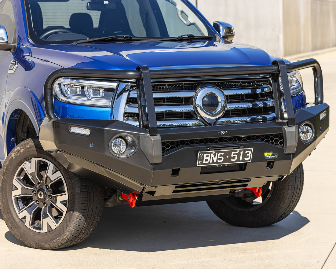 Deluxe Bull Bar for GWM Cannon – IRONMAN 4X4 Australia
