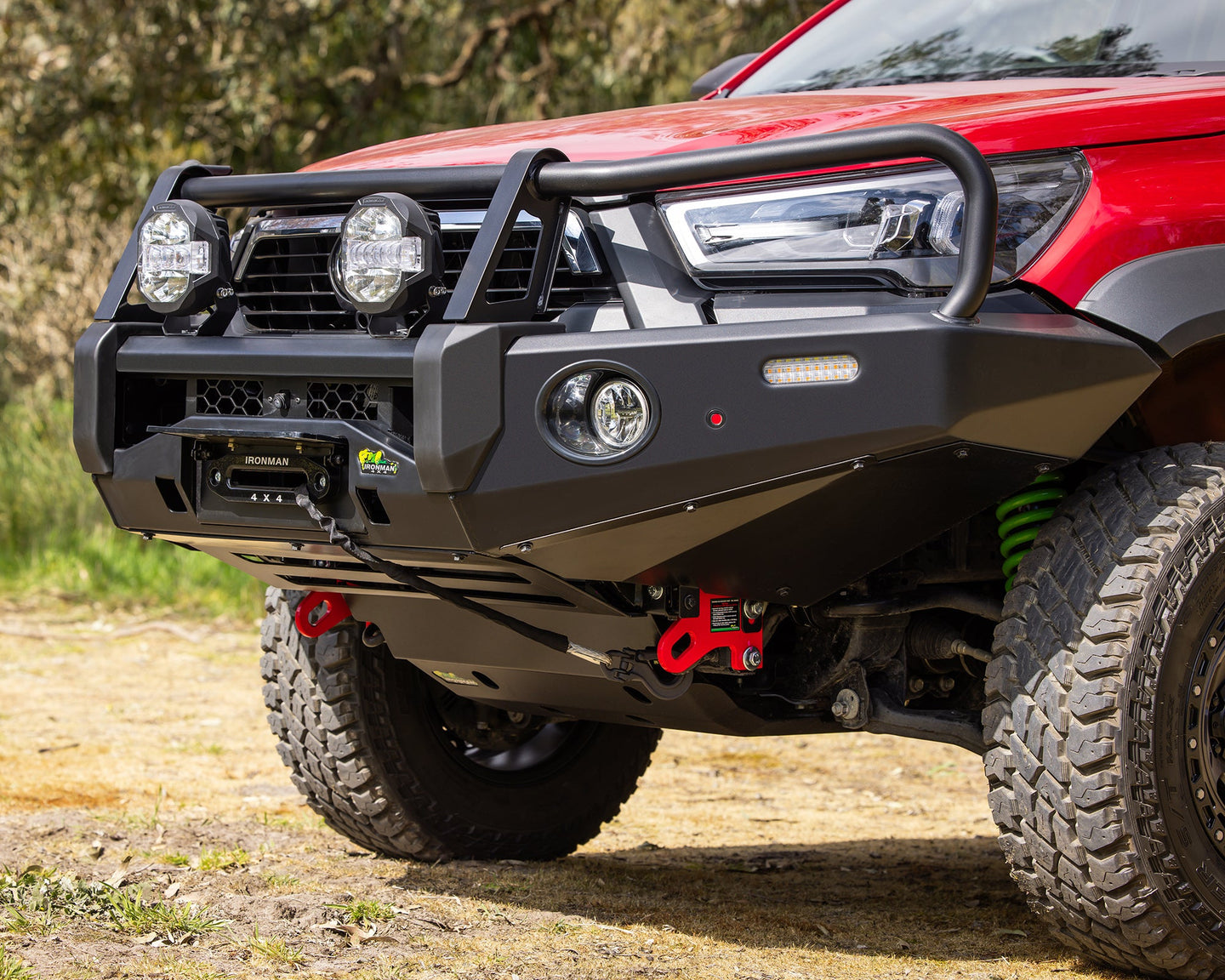 Deluxe Bull Bar for Toyota HiLux Rogue – IRONMAN 4X4 Australia