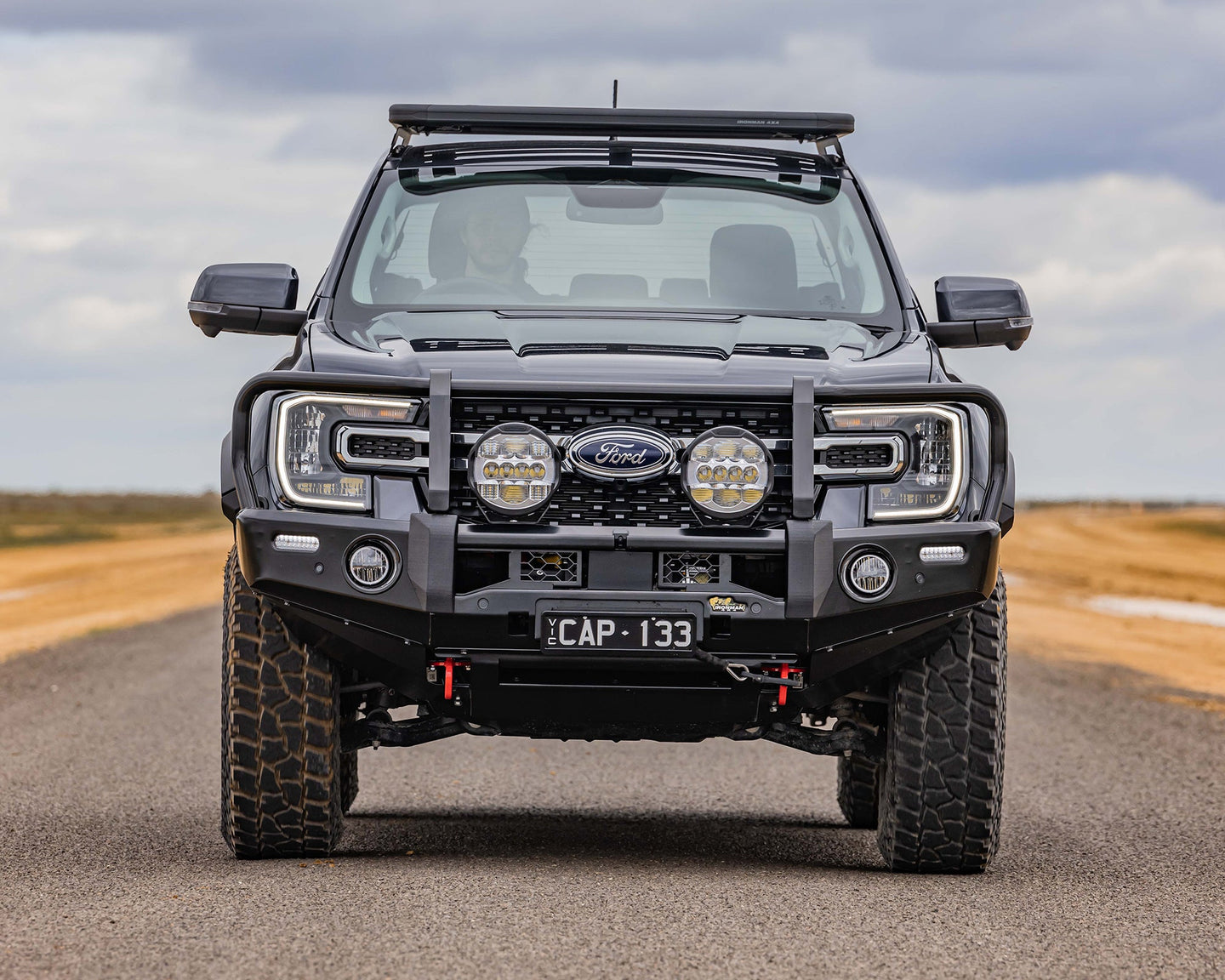 Deluxe Bull Bar for Ford Ranger Next-Gen – IRONMAN 4X4 Australia