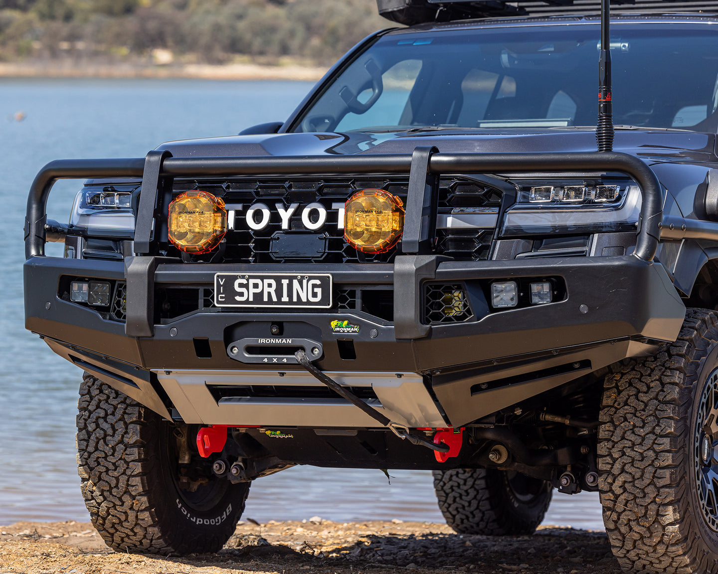 APEX Bull Bar For Toyota LandCruiser 300 Series – IRONMAN 4X4 Australia