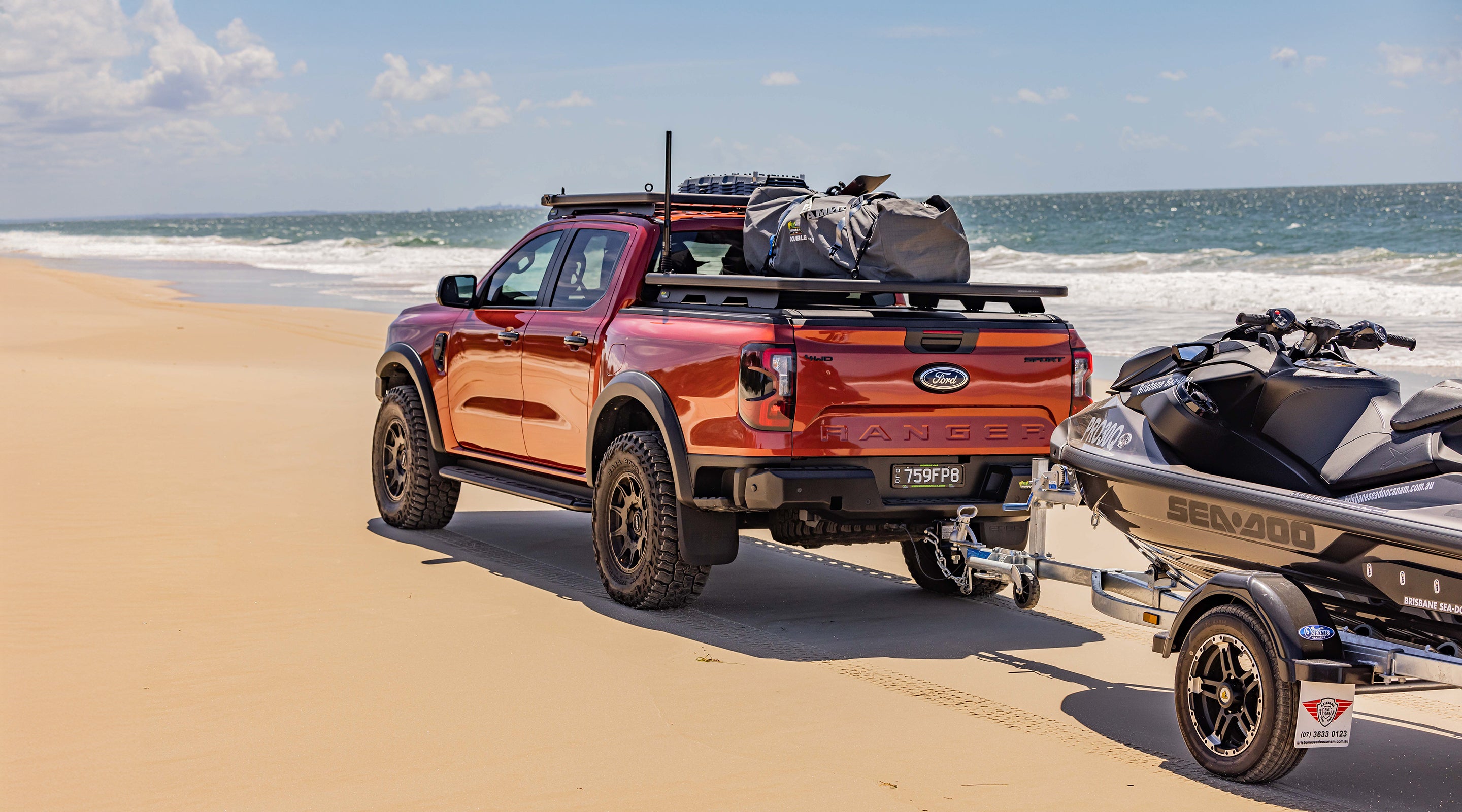 Towing & Rear Protection for Ford Ranger – IRONMAN 4X4 Australia