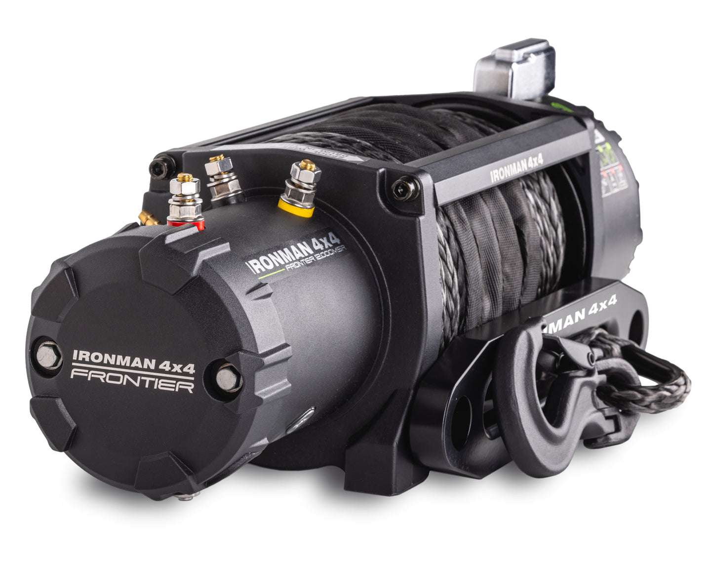 Frontier 12,000lb Synthetic Winch – IRONMAN 4X4 Australia