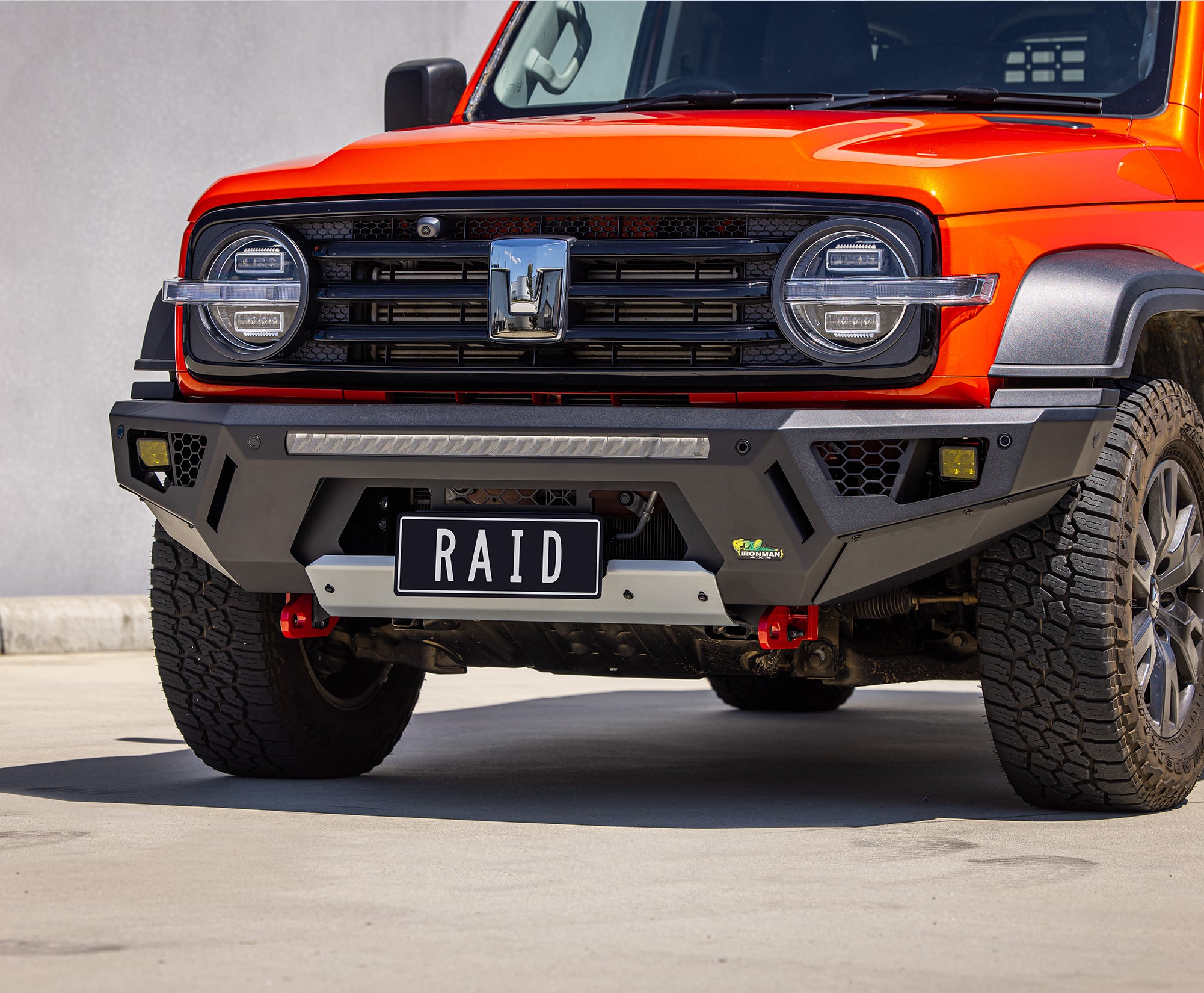 RAID Bull Bar & Lights Kit for GWM Tank 300 (23+) | BBR100K – IRONMAN ...