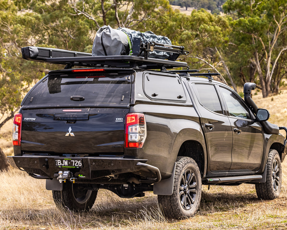 Pinnacle 2 Ute Canopy for Mitsubishi Triton MQ & MR | Titanium Grey ...
