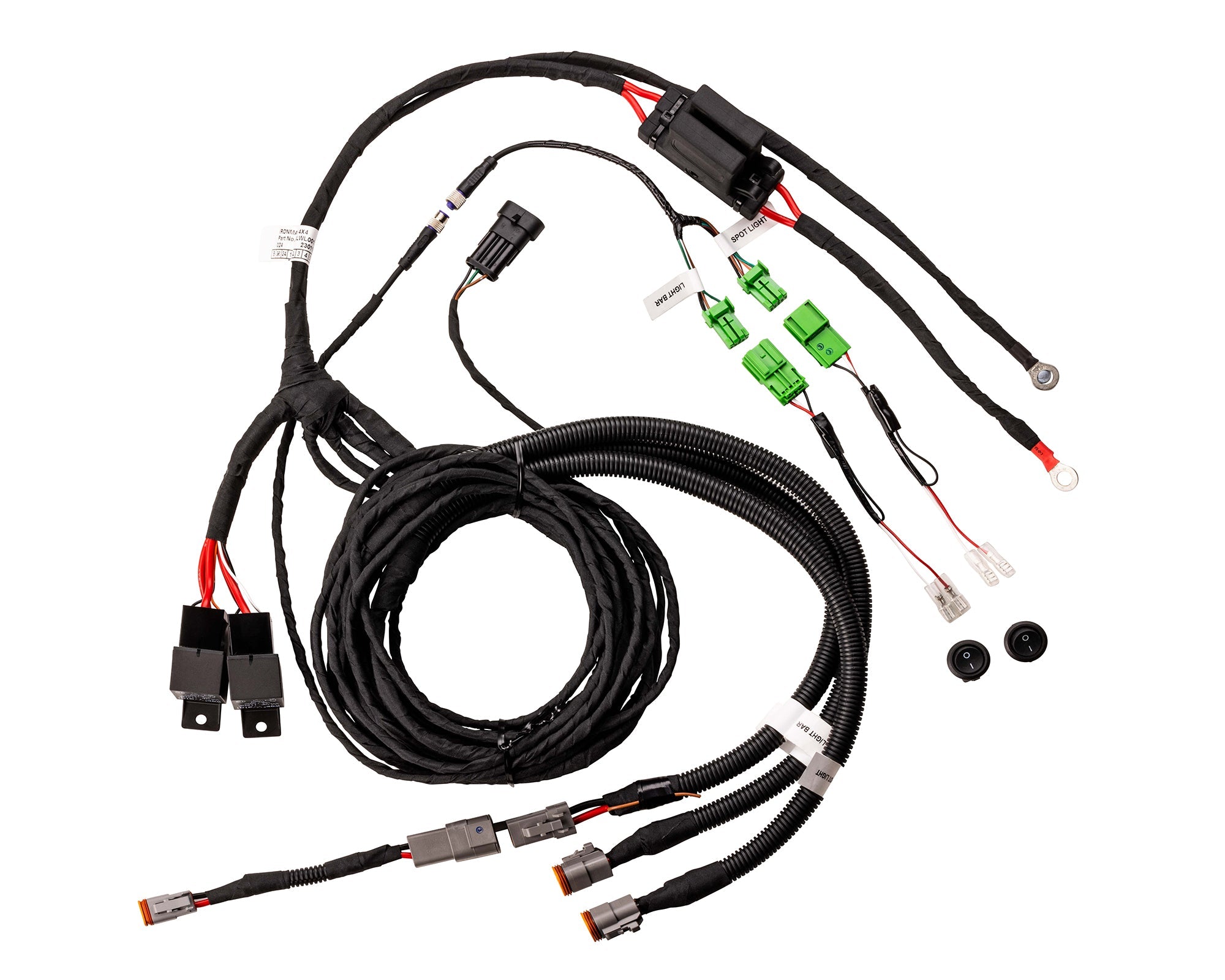 Plug and Play Driving Light Wiring Loom - 7-inch Scope – IRONMAN 4X4 ...