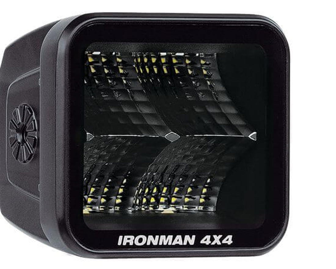 LED Cube Light | Clear - Flood Beam - 40W – IRONMAN 4X4 Australia
