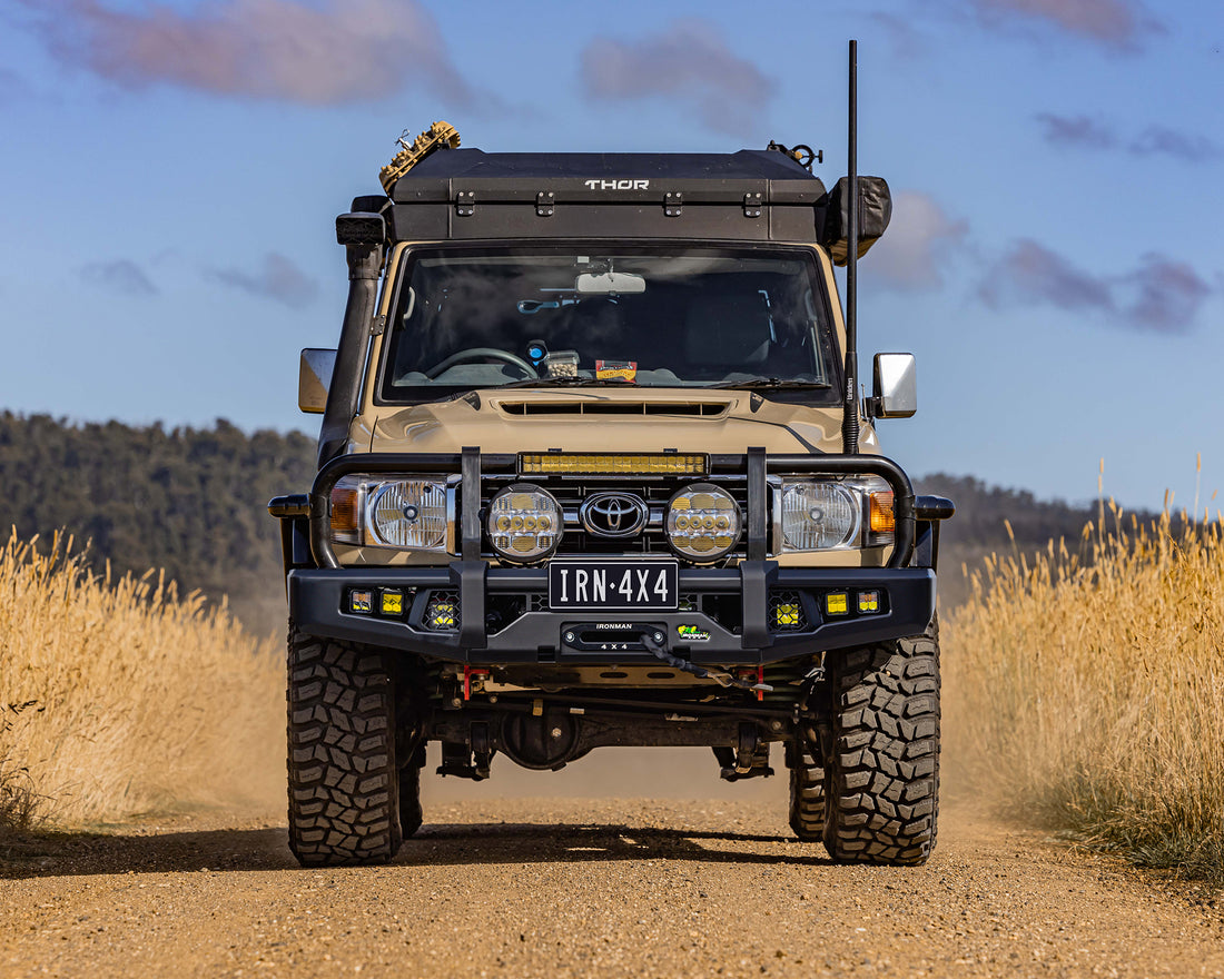 APEX Bull Bar for Toyota LC 76, 78 & 79 Series (07-24) | BBP019A ...