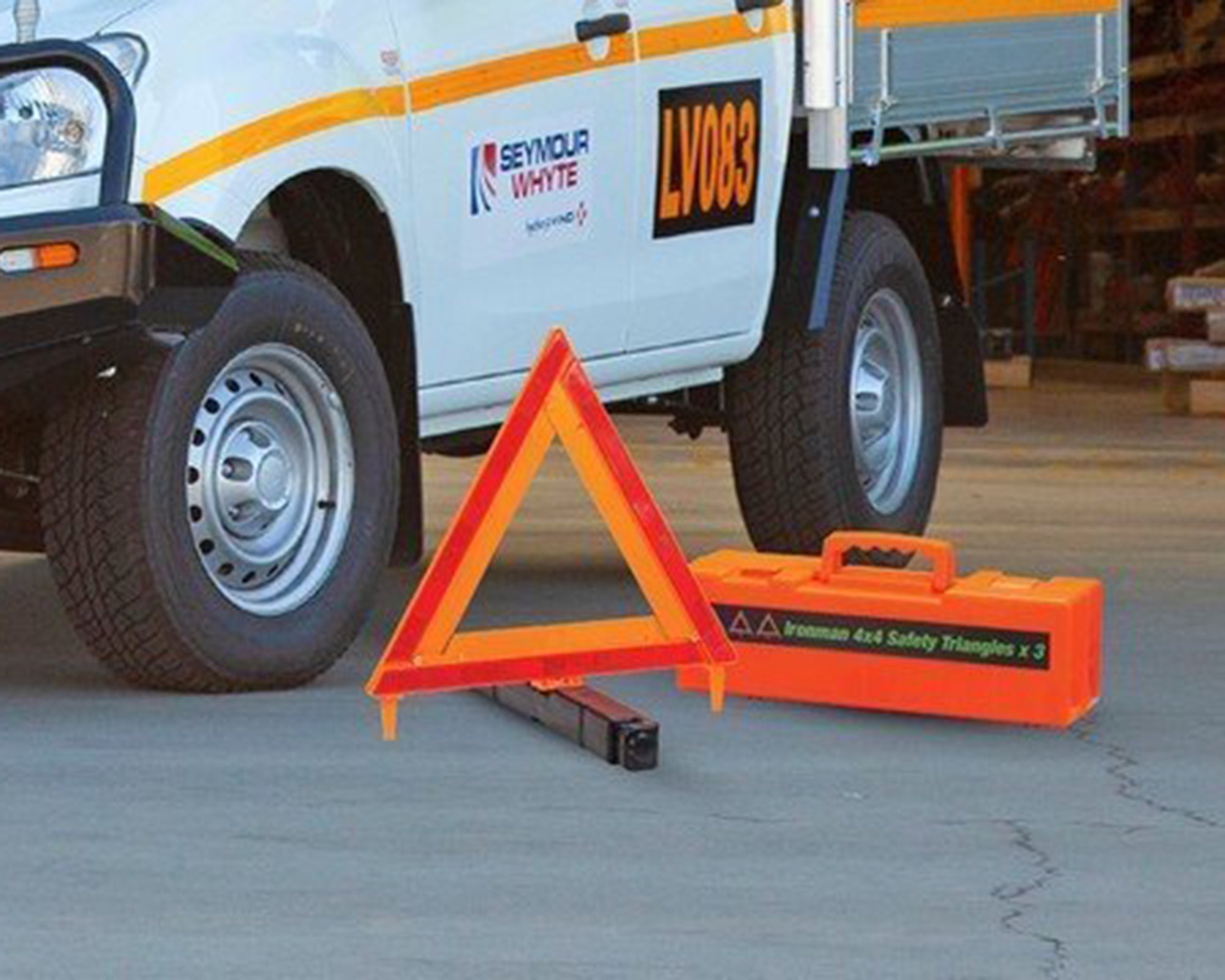 Safety Triangles Hi-Visibility (X3) for Sale – IRONMAN 4X4 Australia