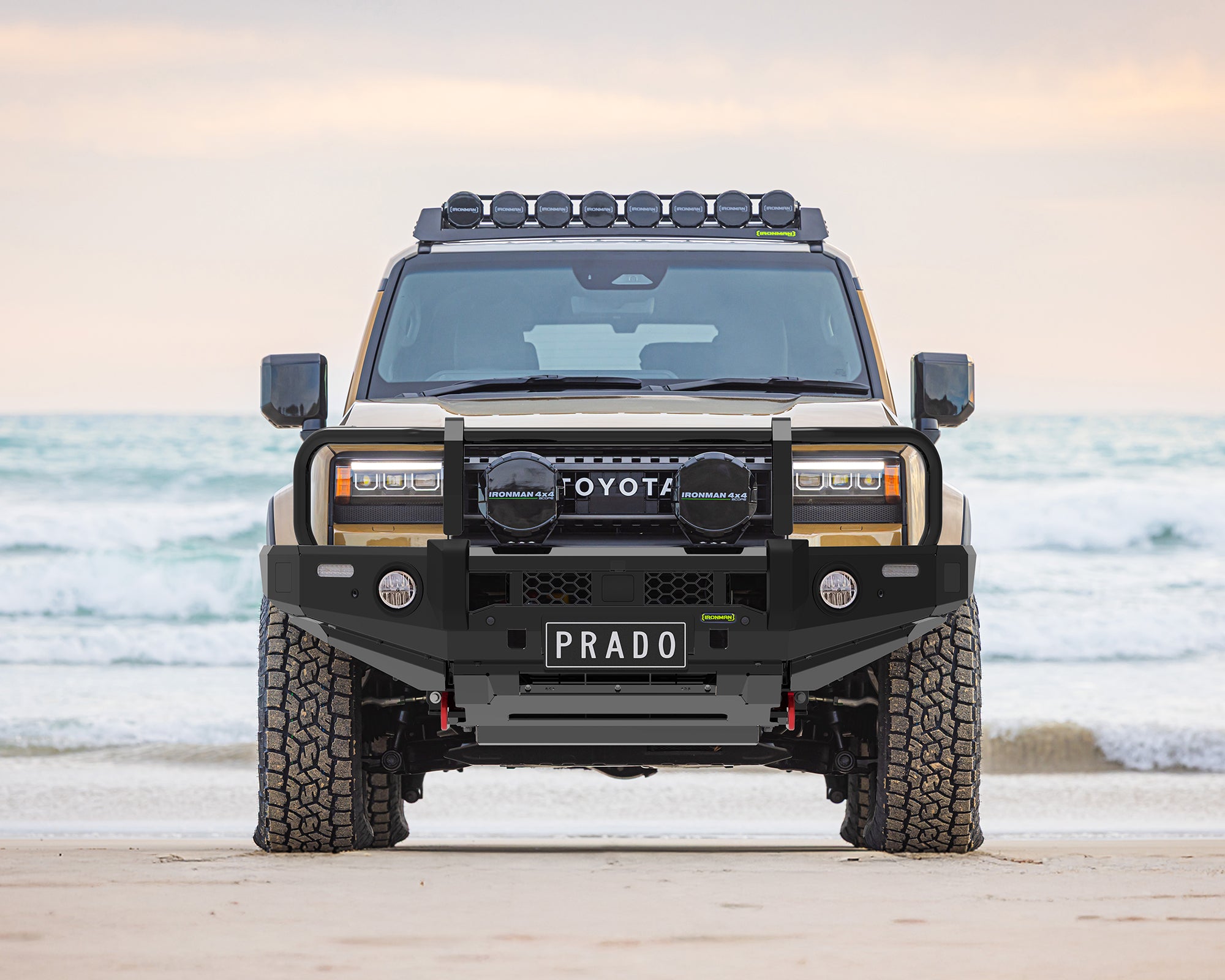 Deluxe Bull Bar for Toyota Prado 250 Series (24+) | BBCD125 – IRONMAN ...