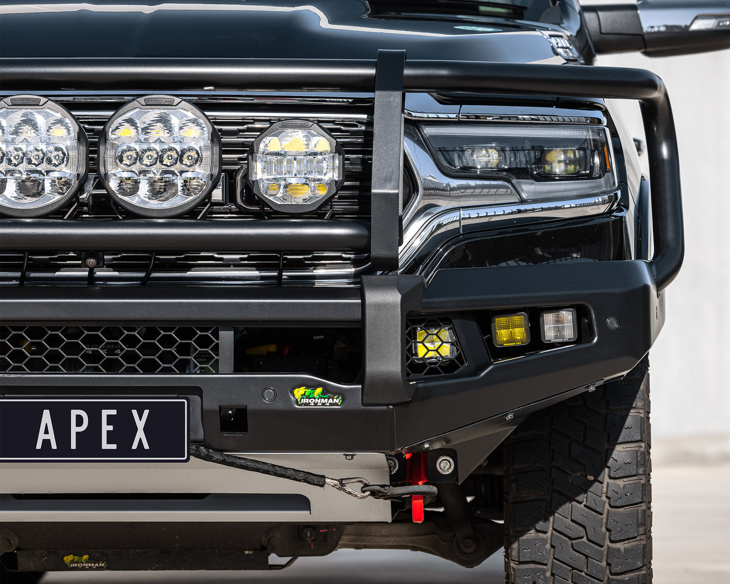 APEX Bull Bar for Ram 1500 DT (18-24) | BBP085A – IRONMAN 4X4 Australia