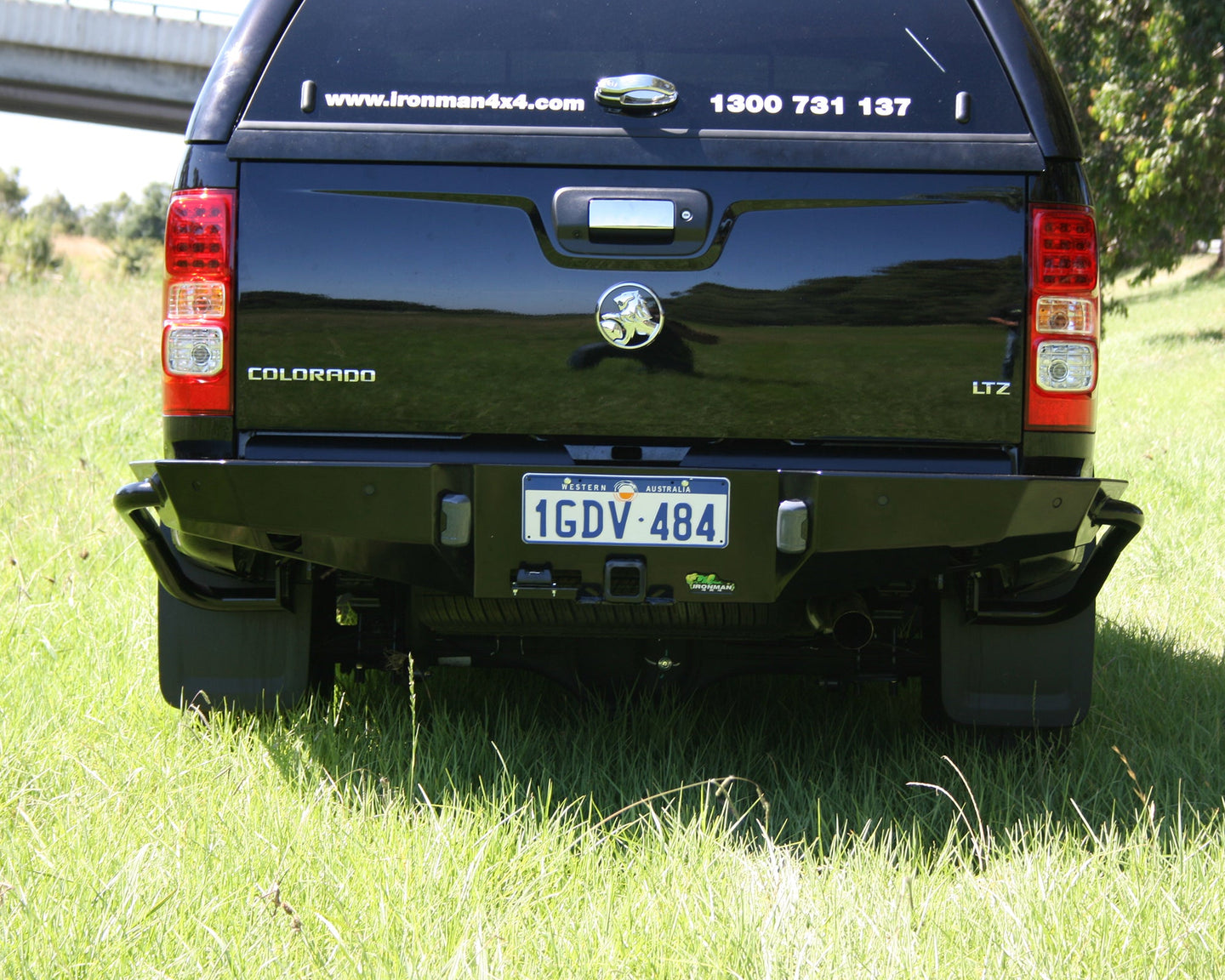 Rear Protection Tow Bar for Holden Colorado RG | Class 4 – IRONMAN 4X4 ...