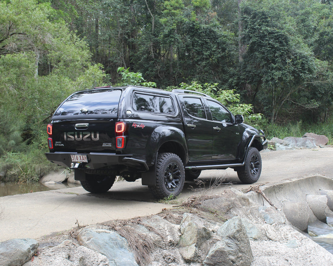 Rear Protection Tow Bar for Isuzu D-Max 2012-2019 | Class 4 – IRONMAN ...