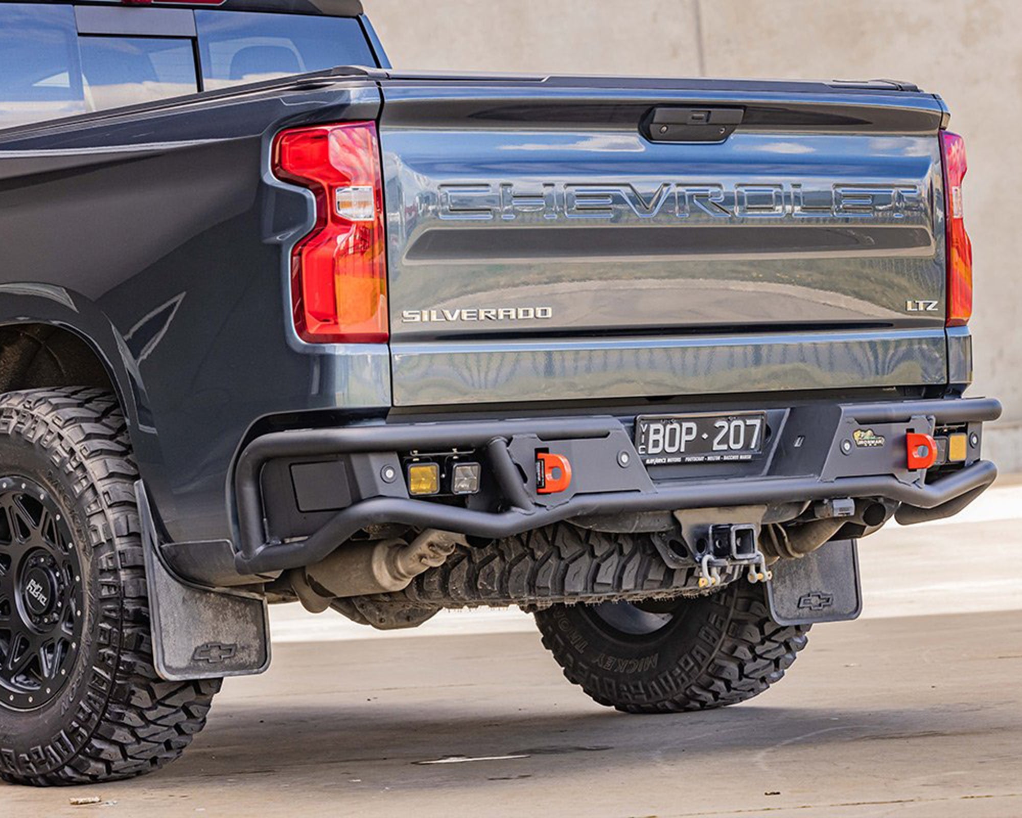 Rear Protection Tow Bar for Chevrolet Silverado 1500 – IRONMAN 4X4 ...