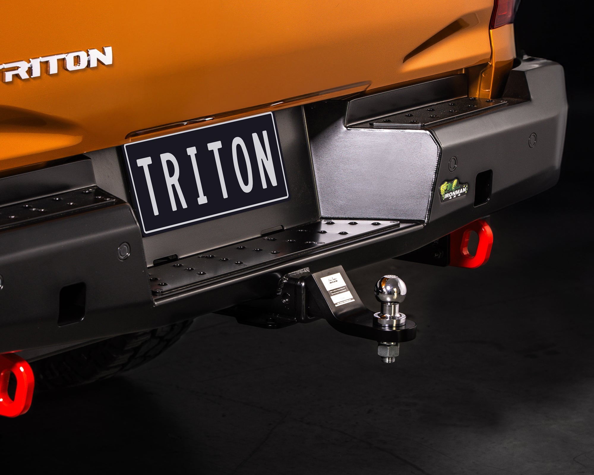 Rear Protection Tow Bar for Mitsubishi MV Triton 2024+ | Class 4 ...