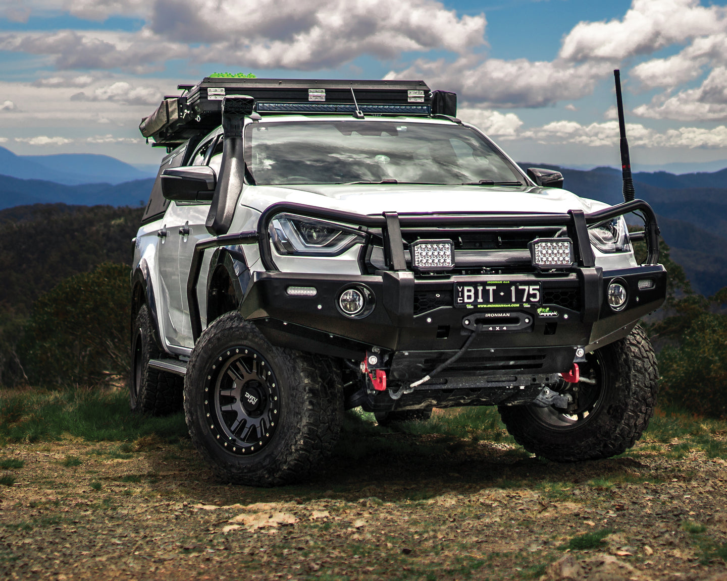 Steel 4x4 Side Steps & Rails for Isuzu D-Max 2019+ – IRONMAN 4X4 Australia