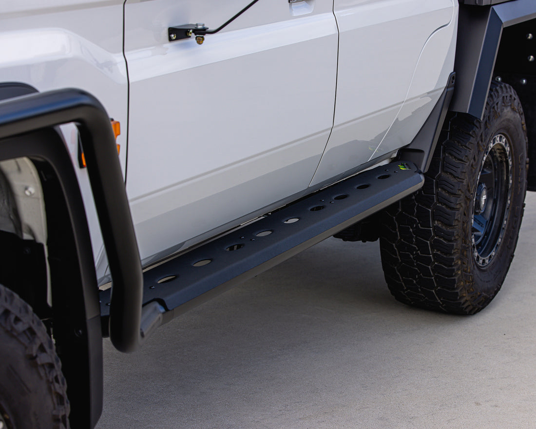 Steel 4x4 Premium Side Steps for Toyota LandCruiser 79 Series 2016 ...