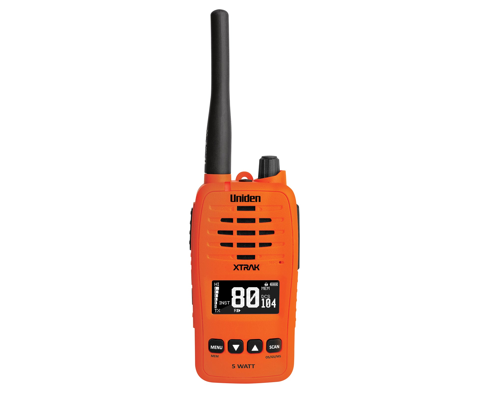Uniden XTRAK50 5-Watt Single Handheld UHF – IRONMAN 4X4 Australia