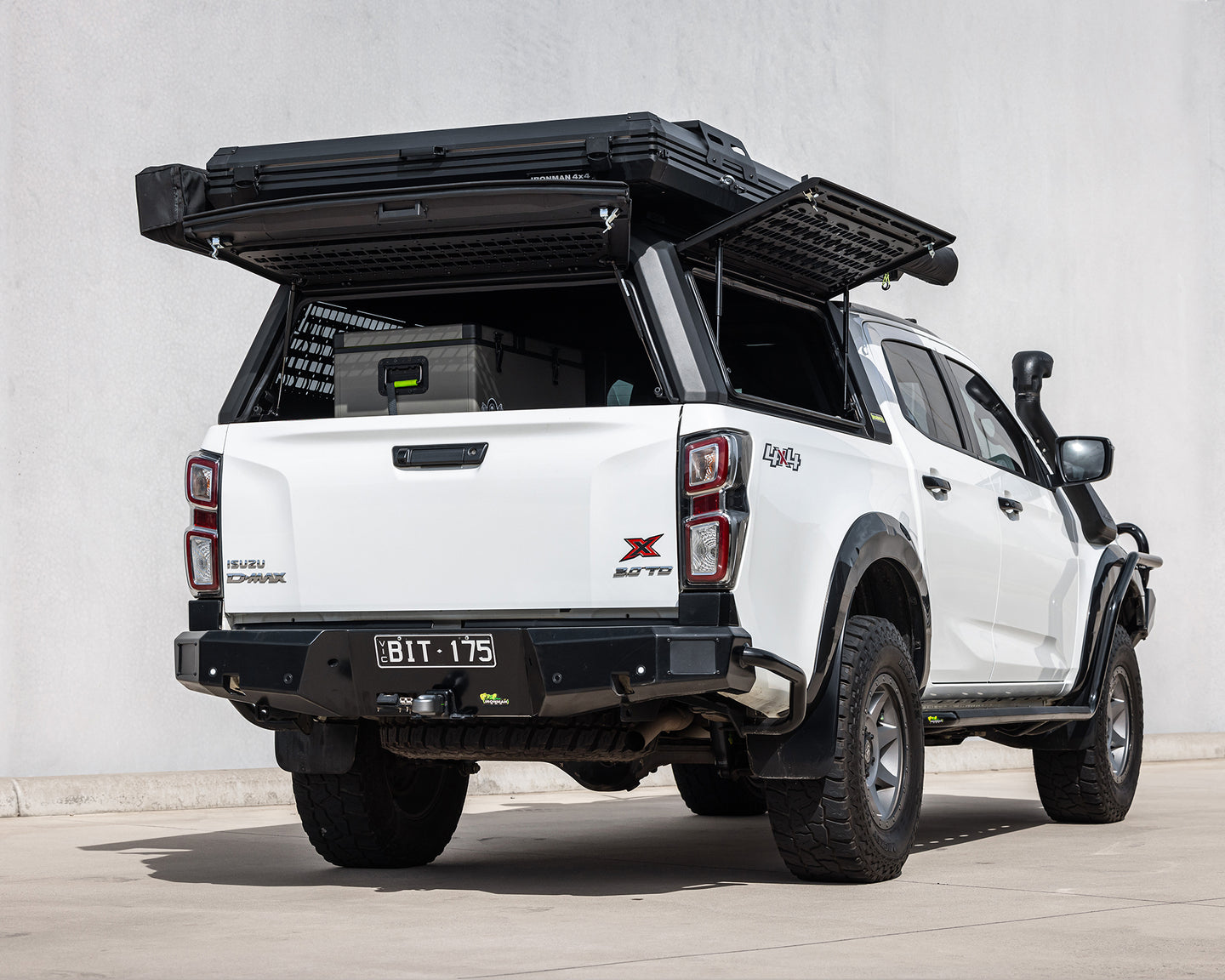 Raid Canopy for Isuzu Dmax 2020+ | Glass Windows – IRONMAN 4X4 Australia