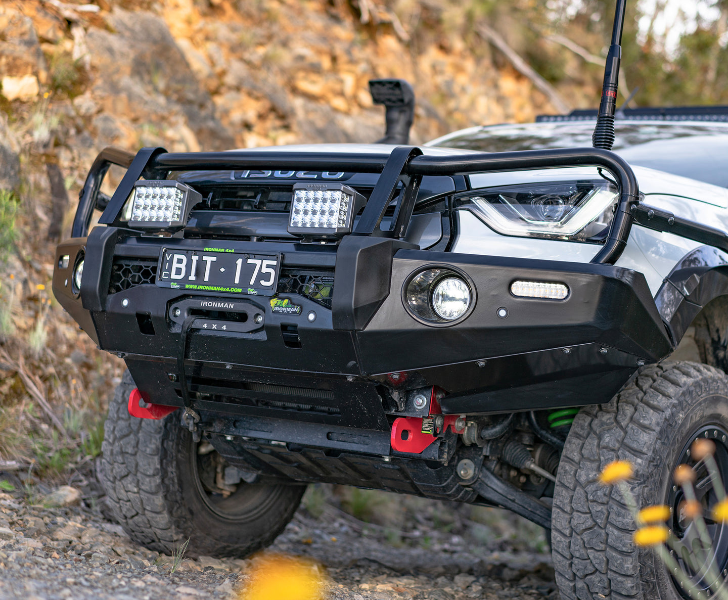 Eclipse 5x7-inch Rectangle LED Driving Lights – IRONMAN 4X4 Australia