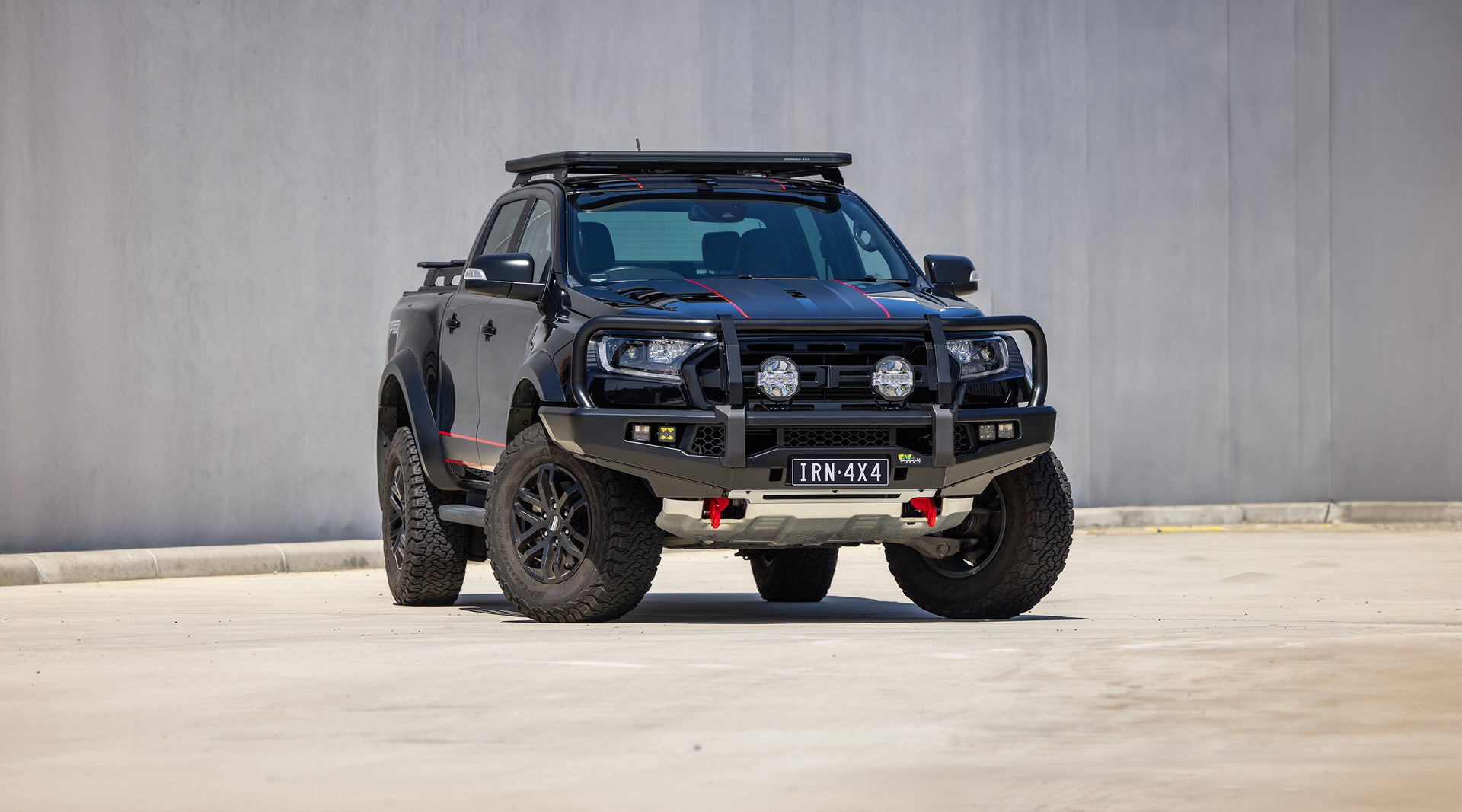 Bull Bars for Ford Ranger Raptor PXIII – IRONMAN 4X4 Australia