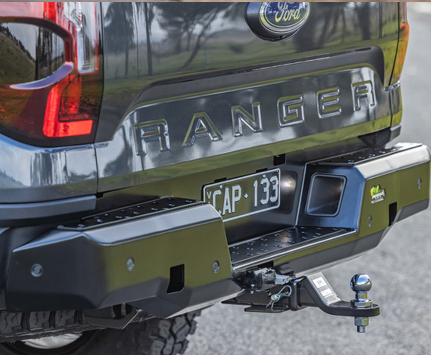 Rear Protection Bumper for Ford Ranger Next Gen 2022+ – IRONMAN 4X4 ...