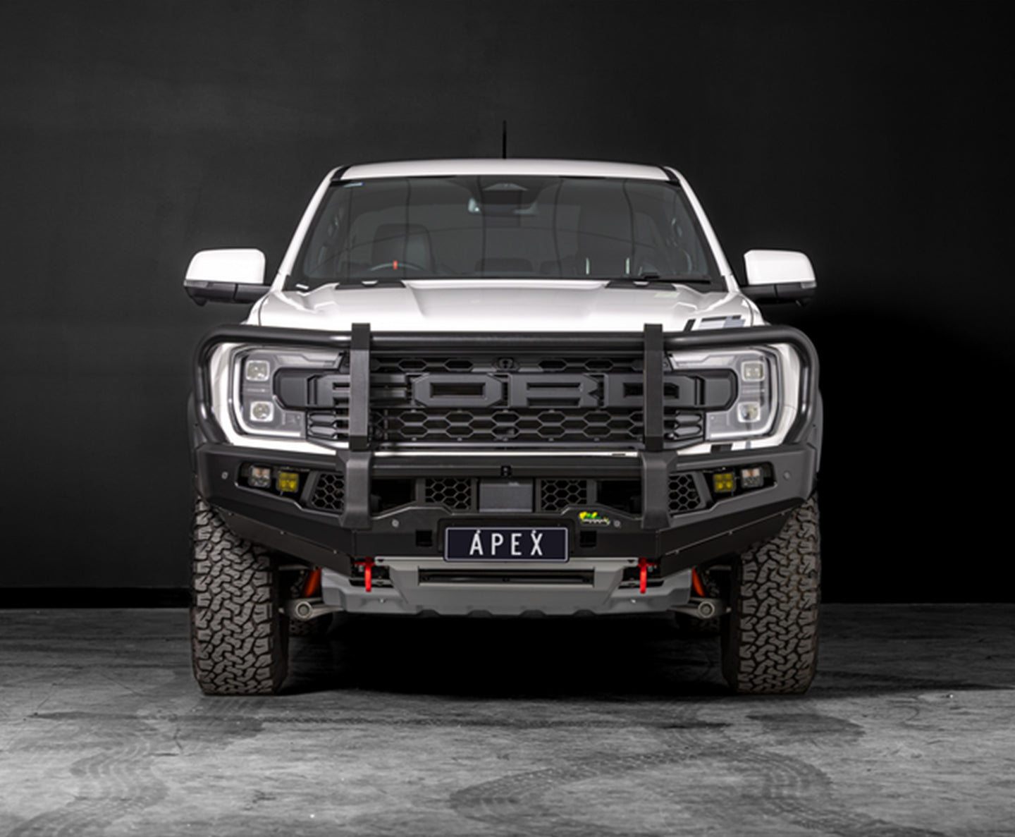 APEX Bull Bar For Ford PY Ranger Raptor With Light Kit – IRONMAN 4X4 ...