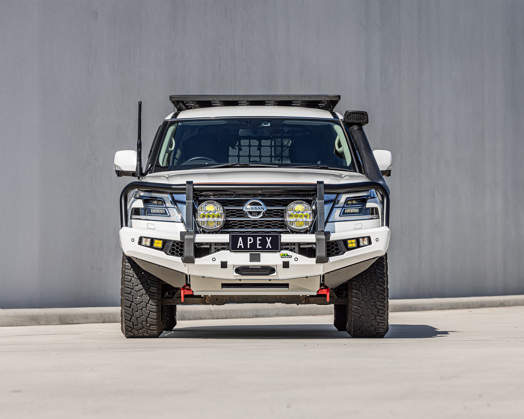 APEX Bull Bar for Nissan Patrol Y62 S5 | BBP084A – IRONMAN 4X4 Australia