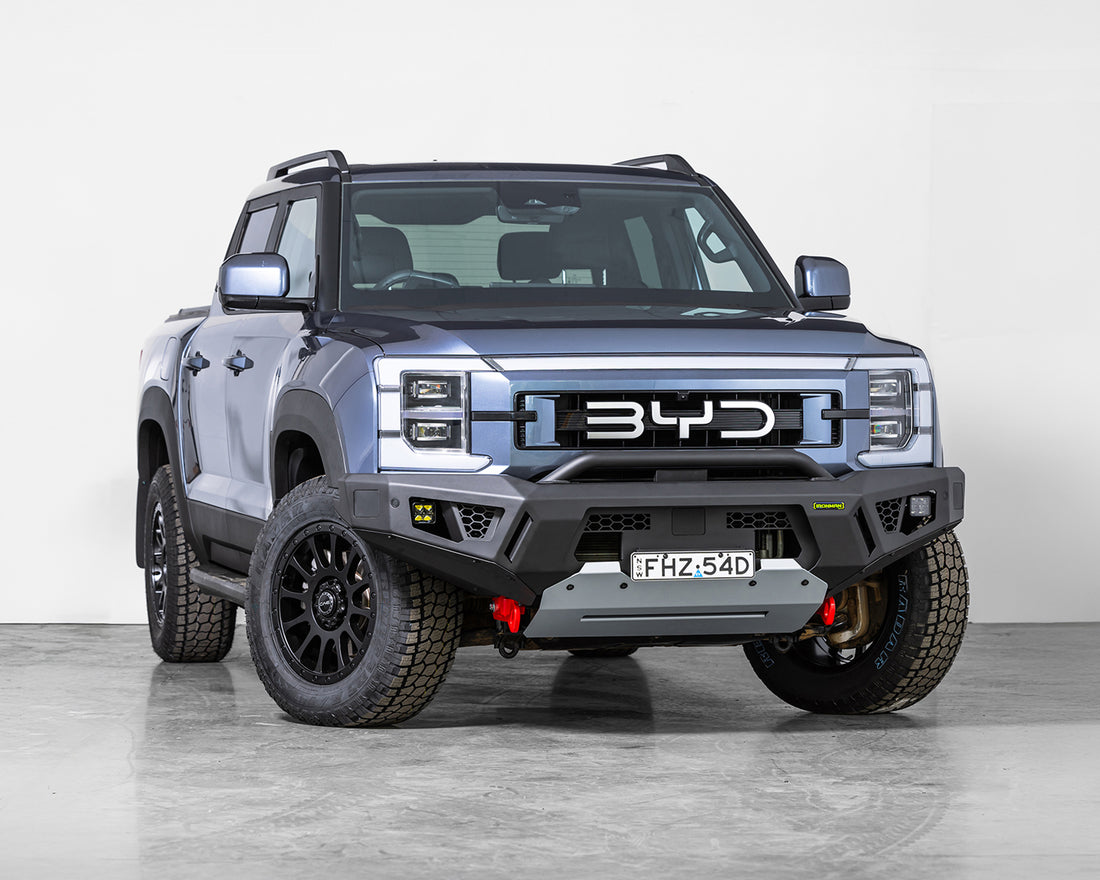 Raid Aluminium Bull Bar & Lights Kit for BYD Shark 6 – IRONMAN 4X4 ...