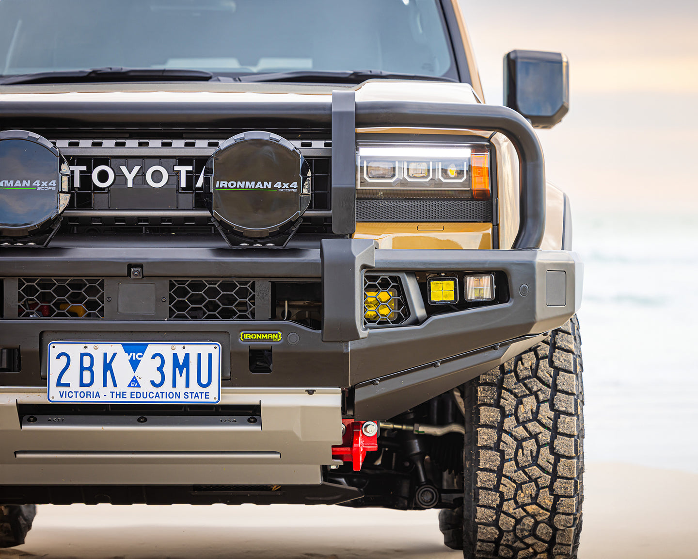 APEX Bull Bar for Toyota Prado 250 Series | BBP125A – IRONMAN 4X4 Australia