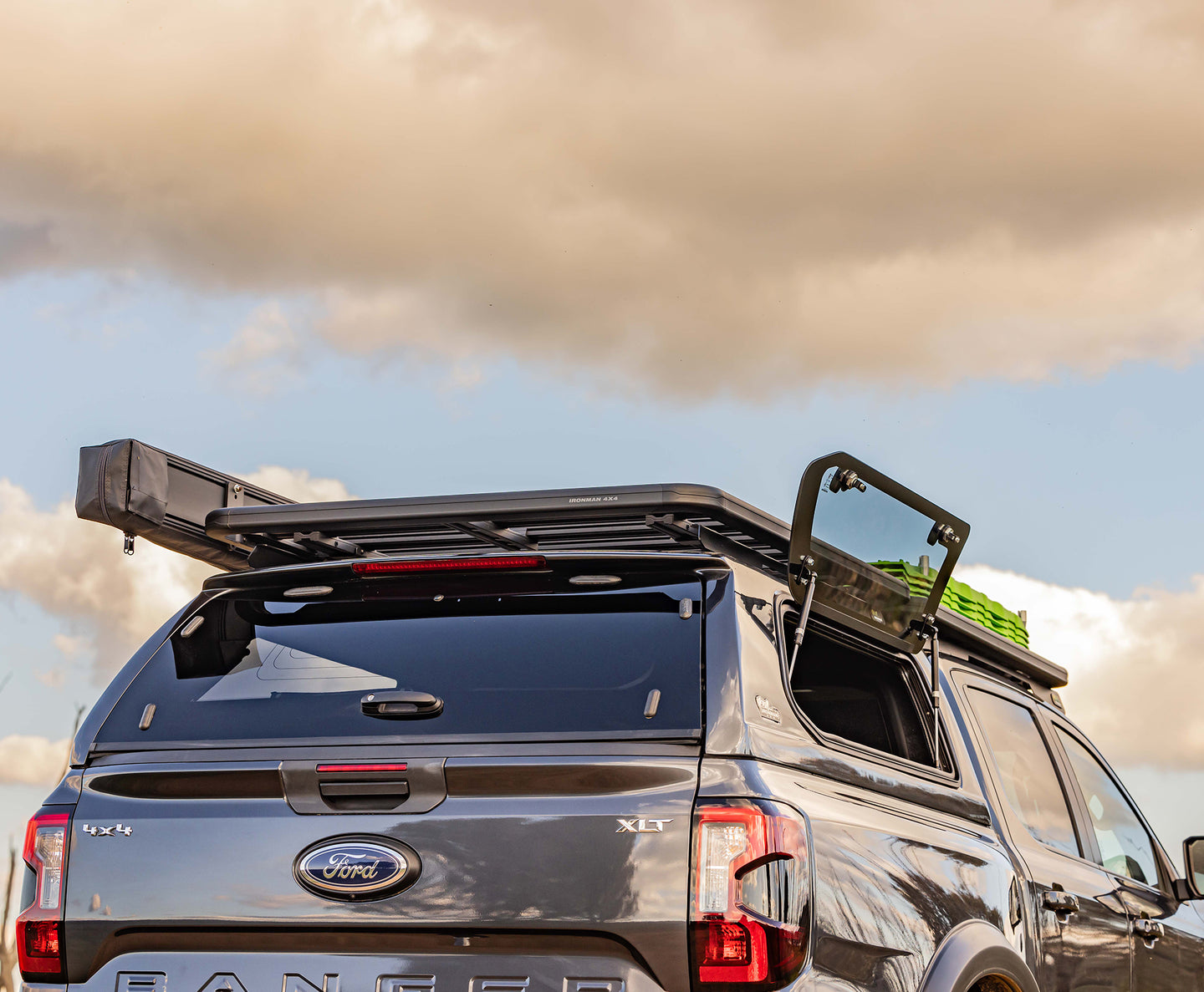 Pinnacle 2 Ute Canopy for Ford Ranger, Raptor & more | White – IRONMAN ...